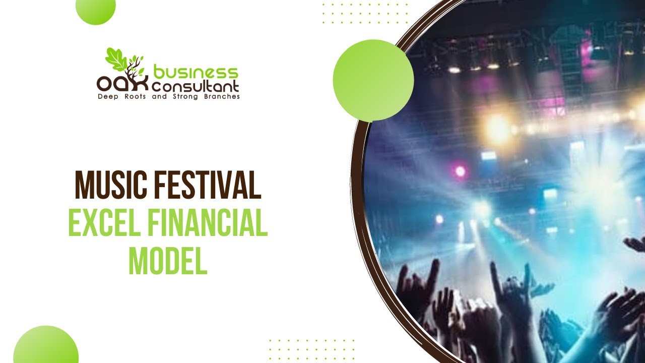 Music Festival Excel Financial Model - YouTube