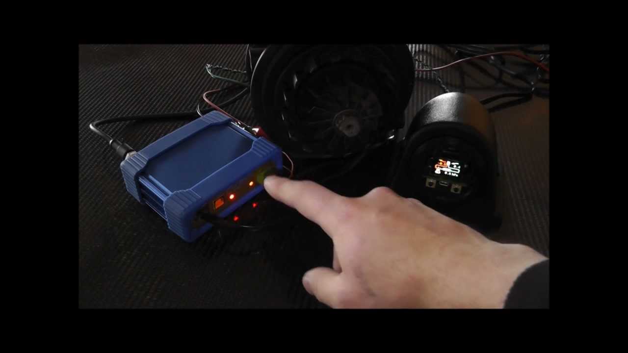 Pre-Release Variable Geometry Turbocharger Controller- Gearbox - YouTube