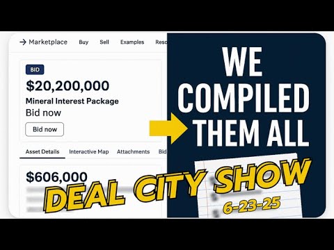 Oil and Gas A&D Deals Weekly Update | 06/23/25 | Deal City Show - YouTube