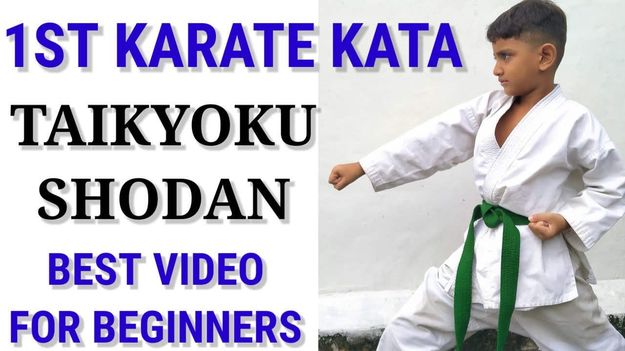 SHOTOKAN KATA TAIKYOKU SHODAN STEP BY STEP PART 1 | MOST IMPORTANT ...