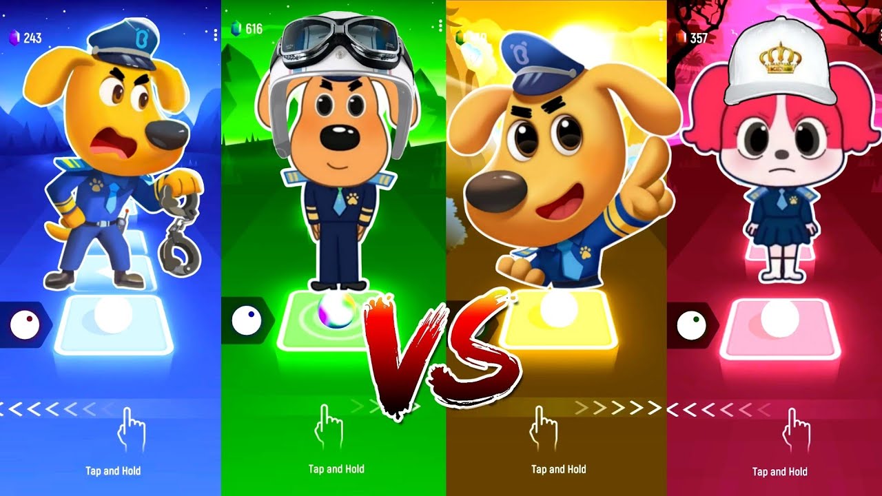 Sheriff Labrador 🆚 Sheriff Labrador Team. Who Is Best? - YouTube