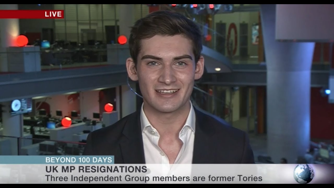 Tom Harwood Discusses TIG Defections on BBC News - YouTube