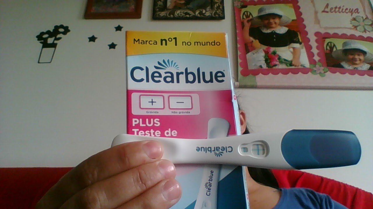 Teste De Gravidez Positivo Fotos Reais Clearblue - RETOEDU