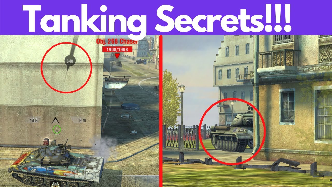 Secret Ways To TANK/BLOCK Damage! MUST SEE! WOT Blitz - YouTube