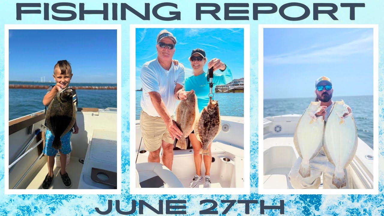 New Jersey Fishing Report June 27th #fishingreport #fishing # ...