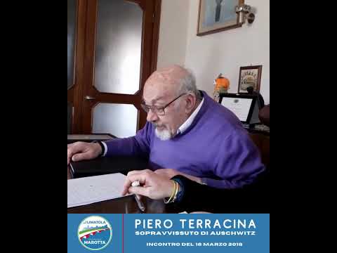 PIERO TERRACINA SOPRAVVISSUTO DI AUSCHWITZ - Massimiliano Marotta ...