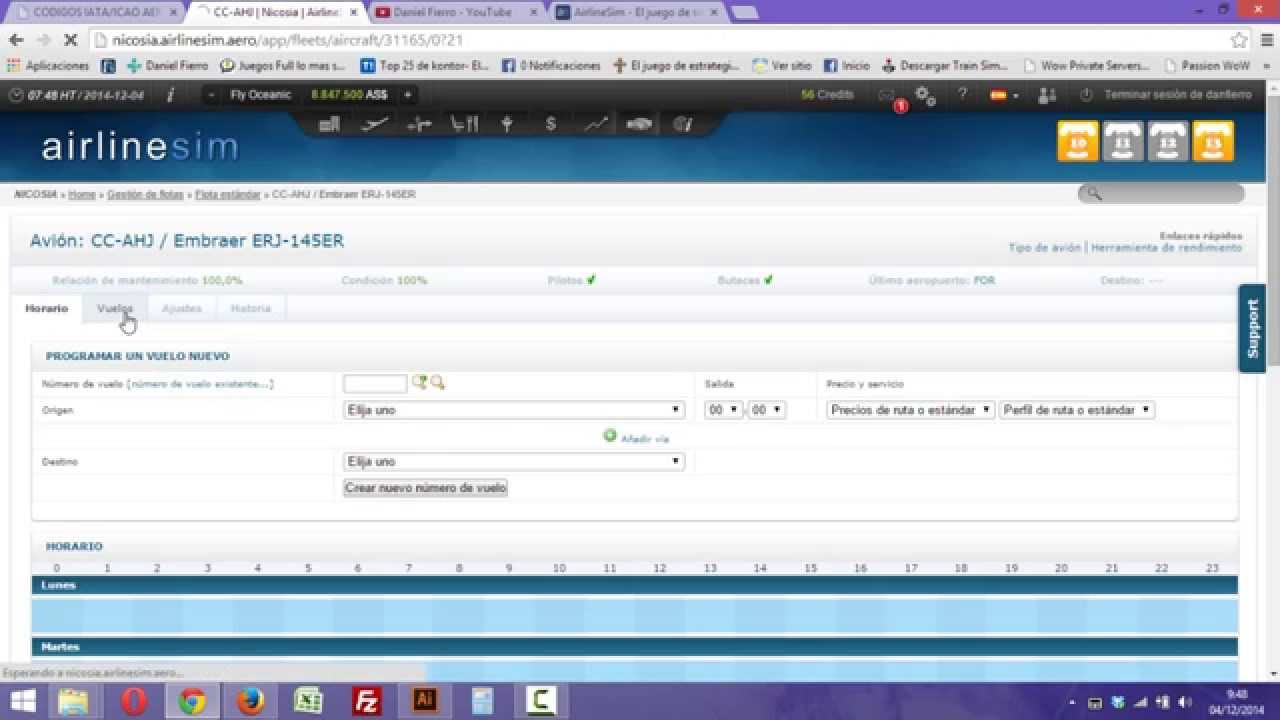 Airlinesim Tutorial en Español - Parte 1. - YouTube