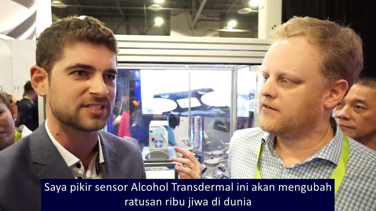 WORlD WEARABLE TRANSDERMAL ALCOHOL SENSOR PERTAMA UNTUK KONSUMEN - YouTube