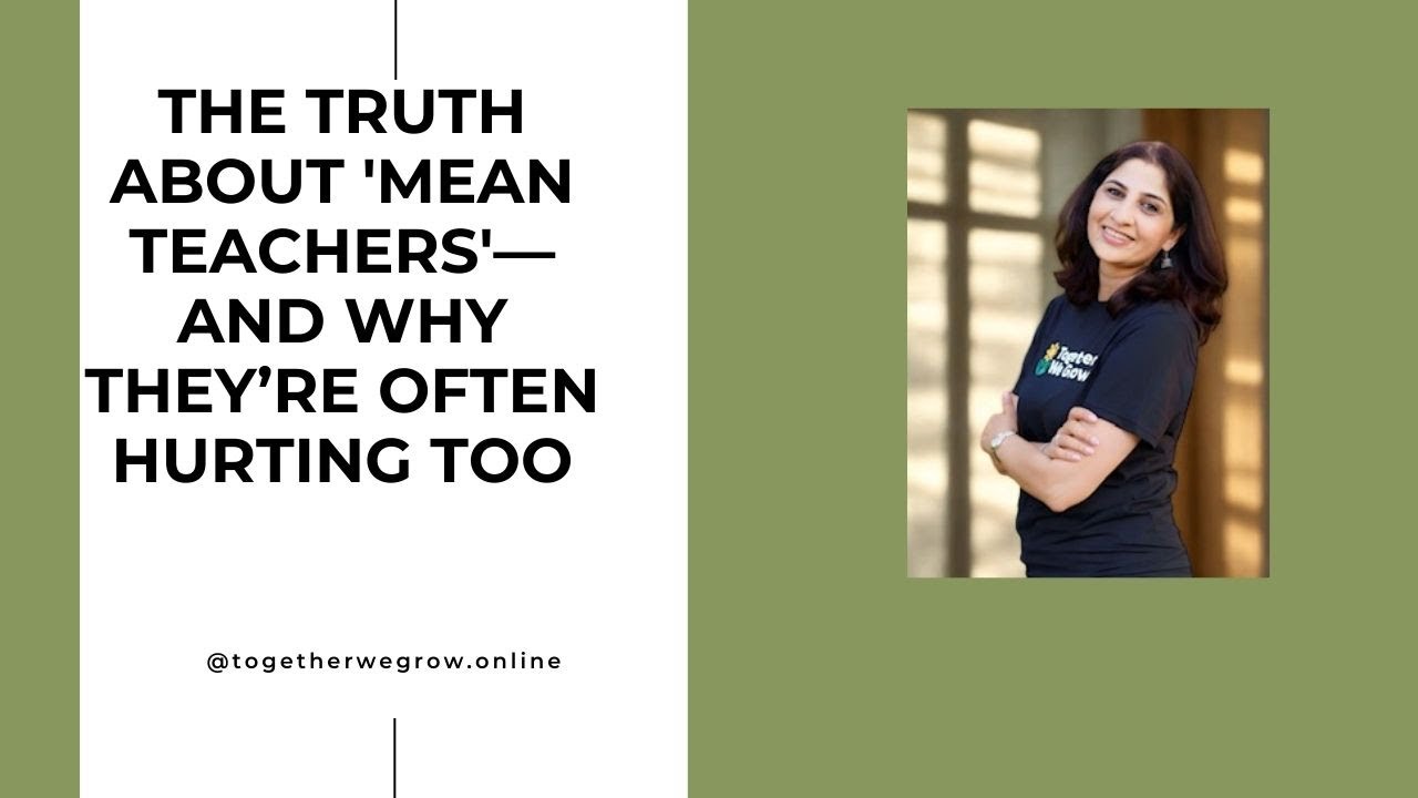 The Truth About 'Mean Teachers'—And Why They’re Often Hurting Too - YouTube