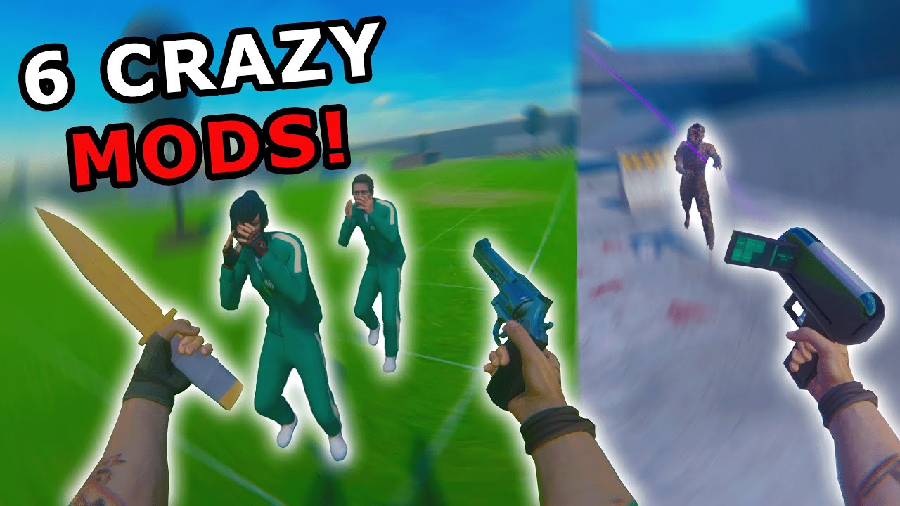 6 Crazy Bonelab Mods - YouTube
