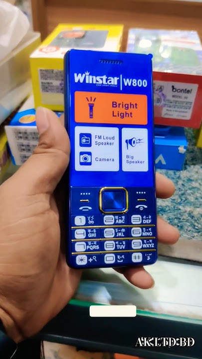 Winstar W-800 || Winstar New Mobile #ak_ltd_bd #smartphone #shortvideo #automobile #unboxing ...