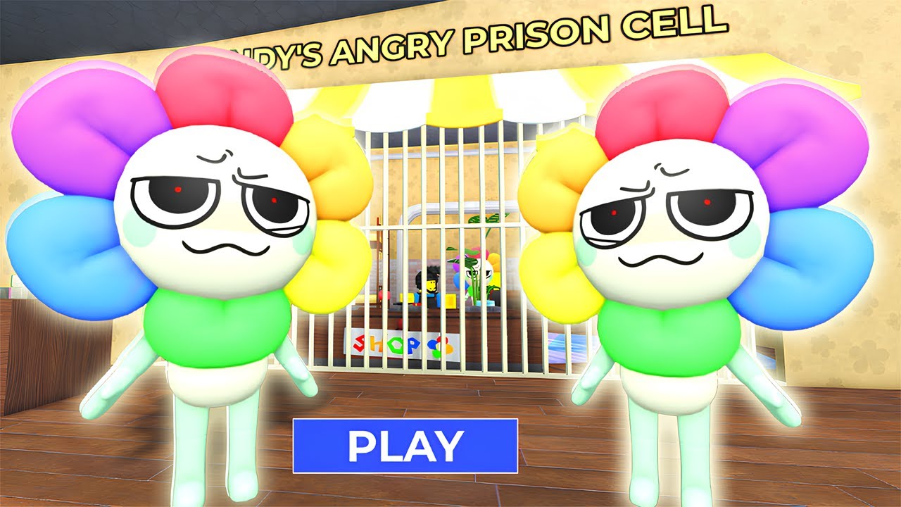 DANDY'S ANGRY PRISON RUN! New SCARY OBBY #roblox - YouTube