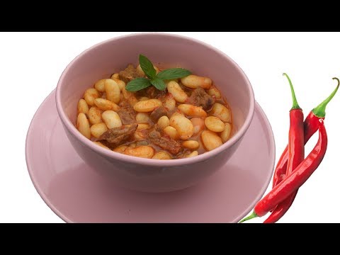 Etli Quru Lobya resepti.Etli Kuru Fasulye Tarifi
