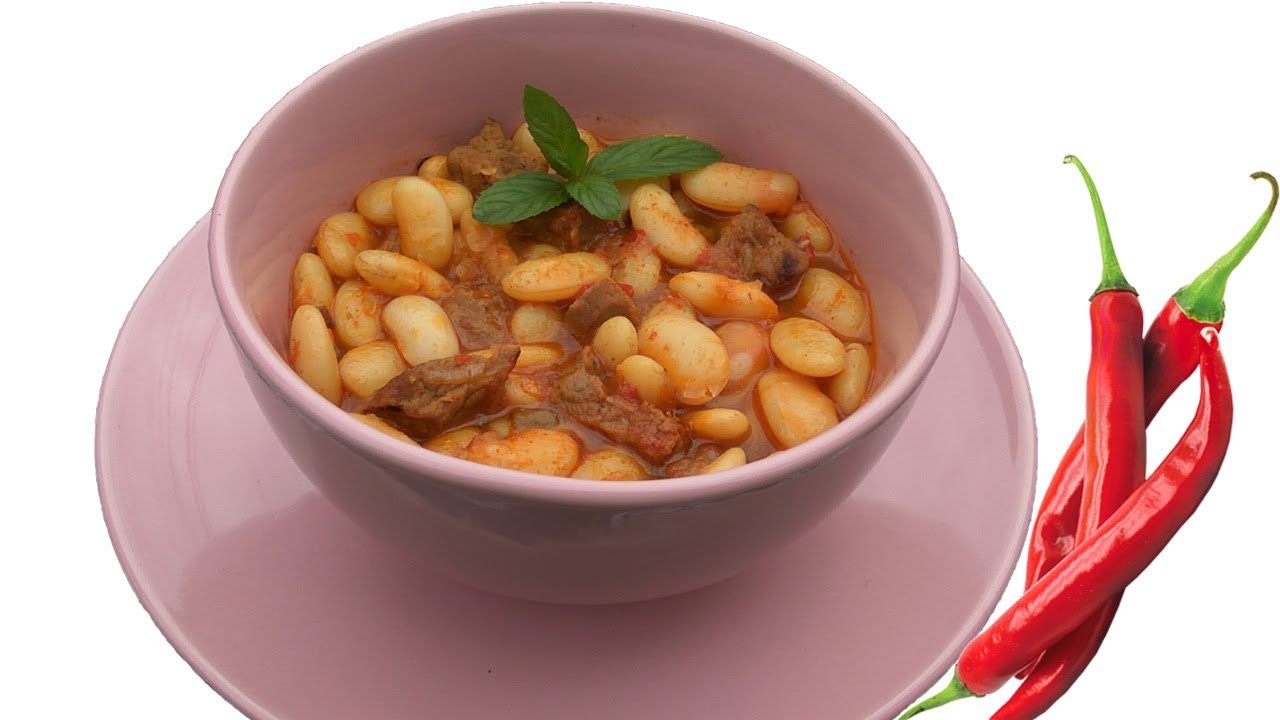 Etli Quru Lobya resepti.Etli Kuru Fasulye Tarifi - YouTube