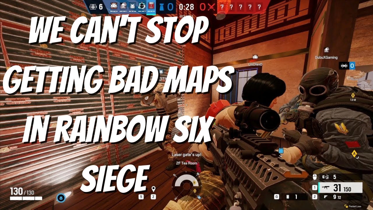 We Can't Stop Getting Bad Maps (Skyscraper) - Rainbow Six Siege with ...