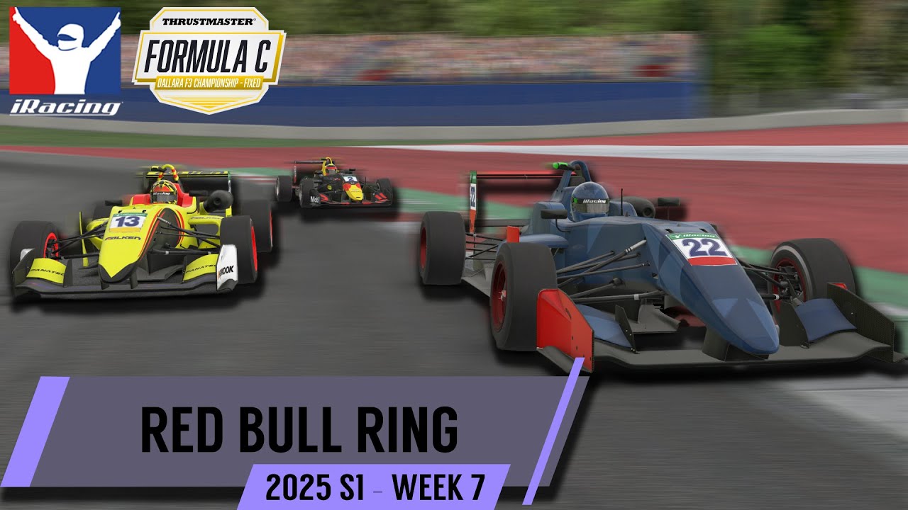iRacing Season 1 2025, Week 7 | Thrustmaster Formula C Fixed at Red ...