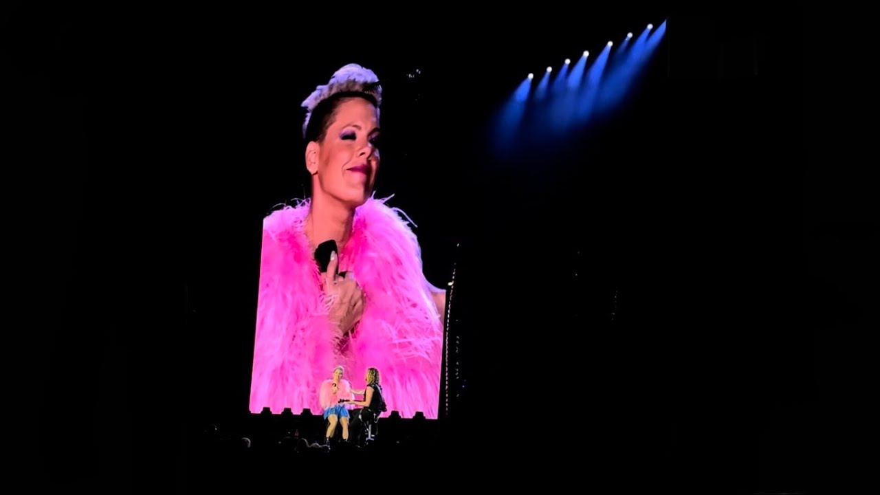 LIVE - When I Get There - Pink - Detroit August 16, 2023 - YouTube