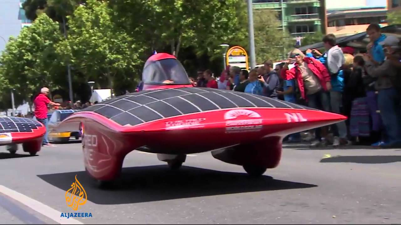 Dutch win solar car race across Australia - YouTube