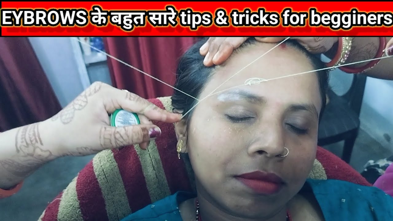 Learn How to Make Eyebrow | Best Eyebrow Technique Step by Step ...