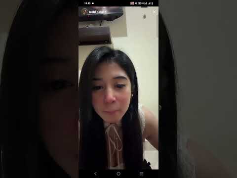 Live Debi selebgram viral