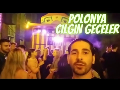 POLONYA'DA ÇILGIN GECE HAYATI ( BURDA KIZLAR TEKLİF EDİYOR ) #polonya #erasmus