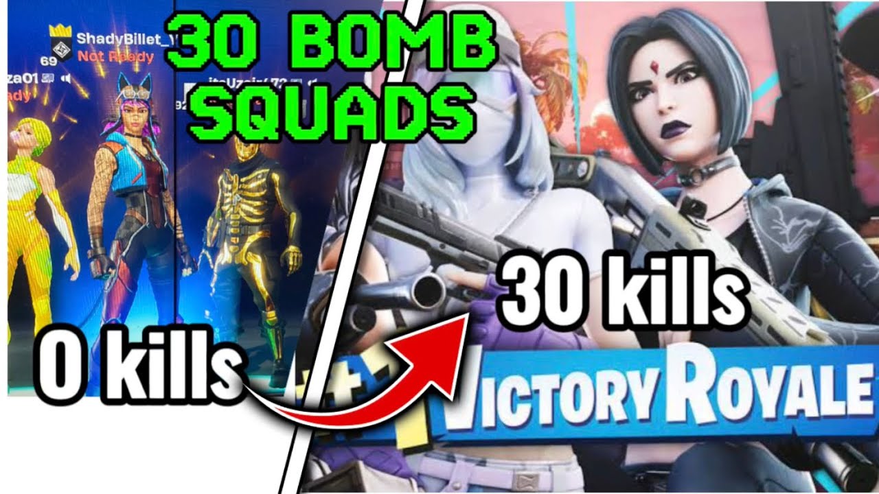 30 bomb in fortnite og - YouTube