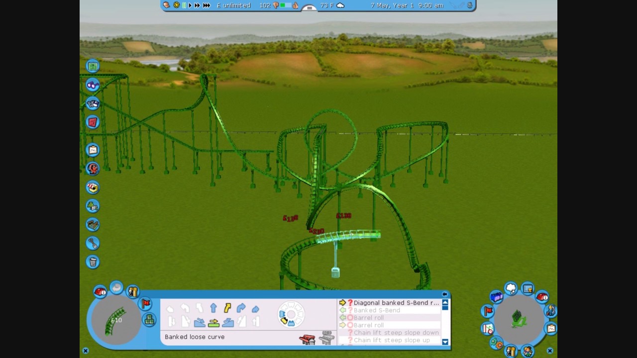 How To Make The Incredible Hulk Coaster - Rct3 (Requested By StRiKeEzHD ...