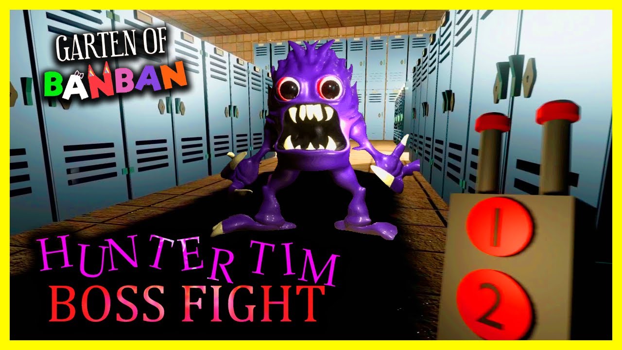 Garten of Banban: ¡Escapa de Hunter Tim! (Hunter Tim Boss Fight) - En ...