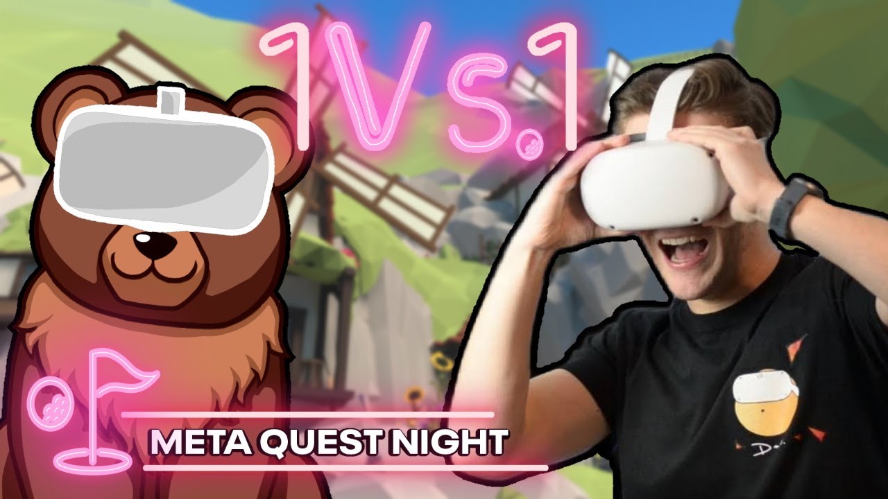 Meta Quest Night | Walkabout Mini Golf 1v1 (ft. @itsDavidDuggan ) - YouTube