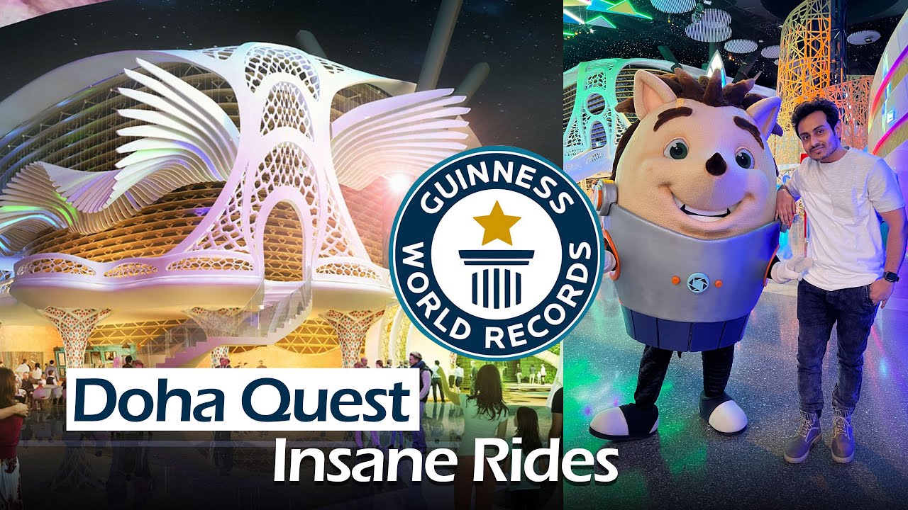 A day well spent in Doha Quest - Indoor Theme Park | Nazim Vlogs - YouTube