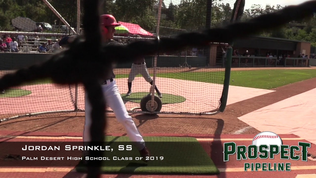 Jordan Sprinkle Prospect Video, SS, Palm Desert High School Class of ...