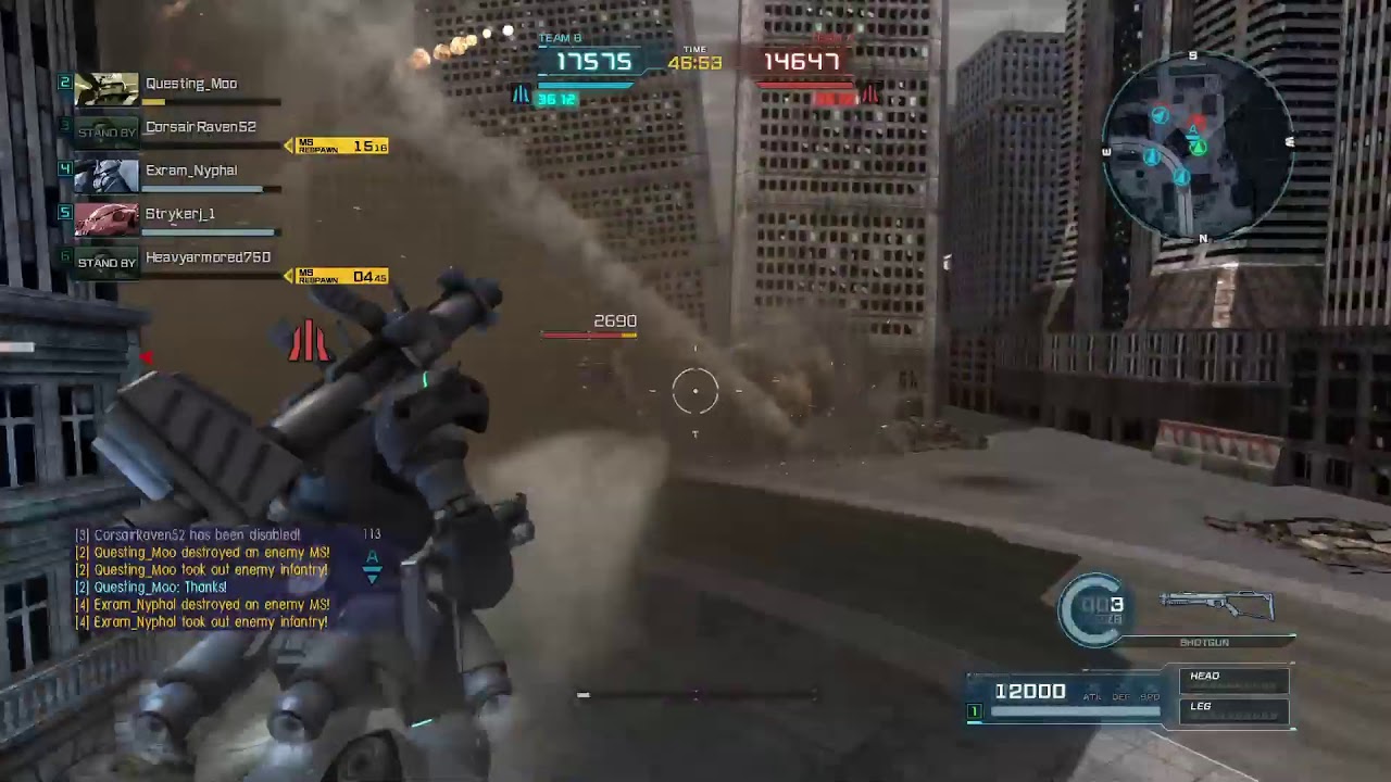 GBO2 - Gundam Battle Operation 2 - Final game - YouTube