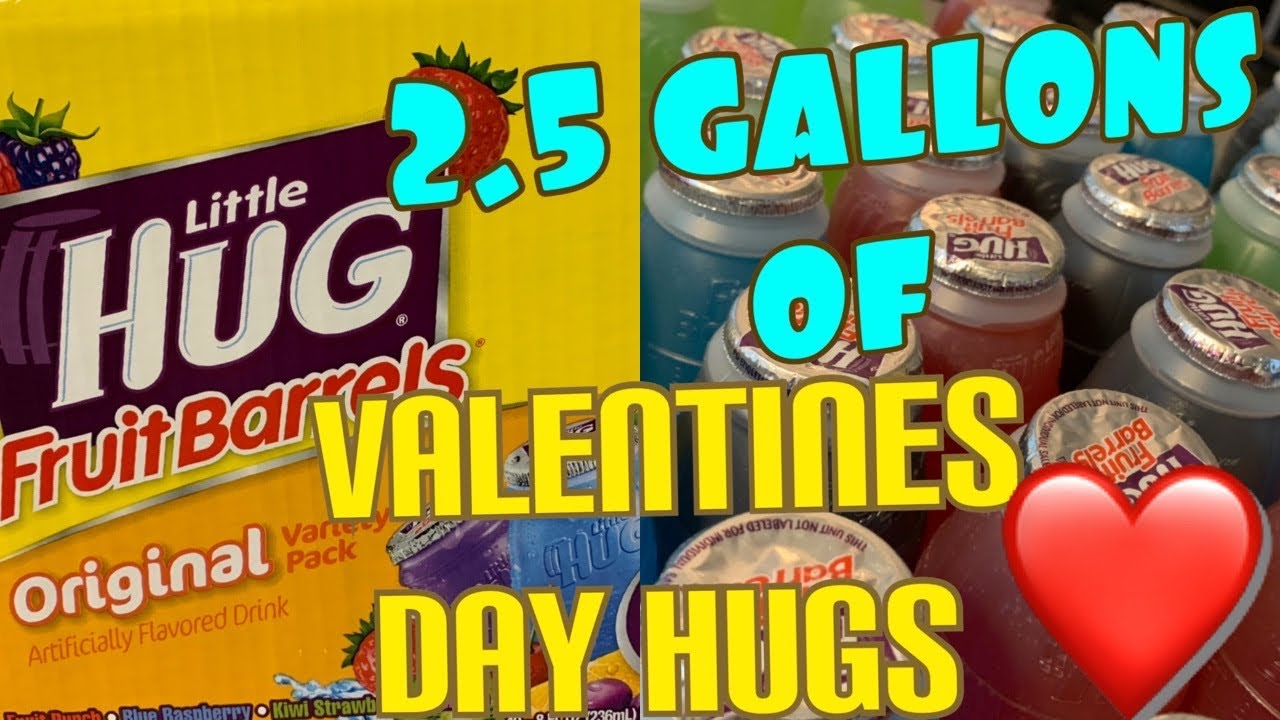 2.5 GALLON VALENTINES DAY HUG CHUG | SUGAR FREE LOVE | HAVE A LITTLE ...