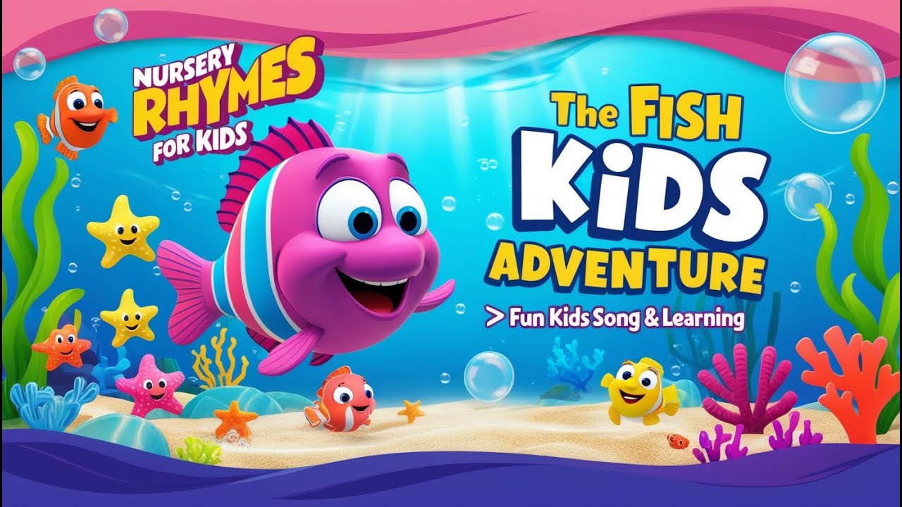 The Fish Song for Kids Adventure 🐠 | Fun Kids Song & Learning - YouTube