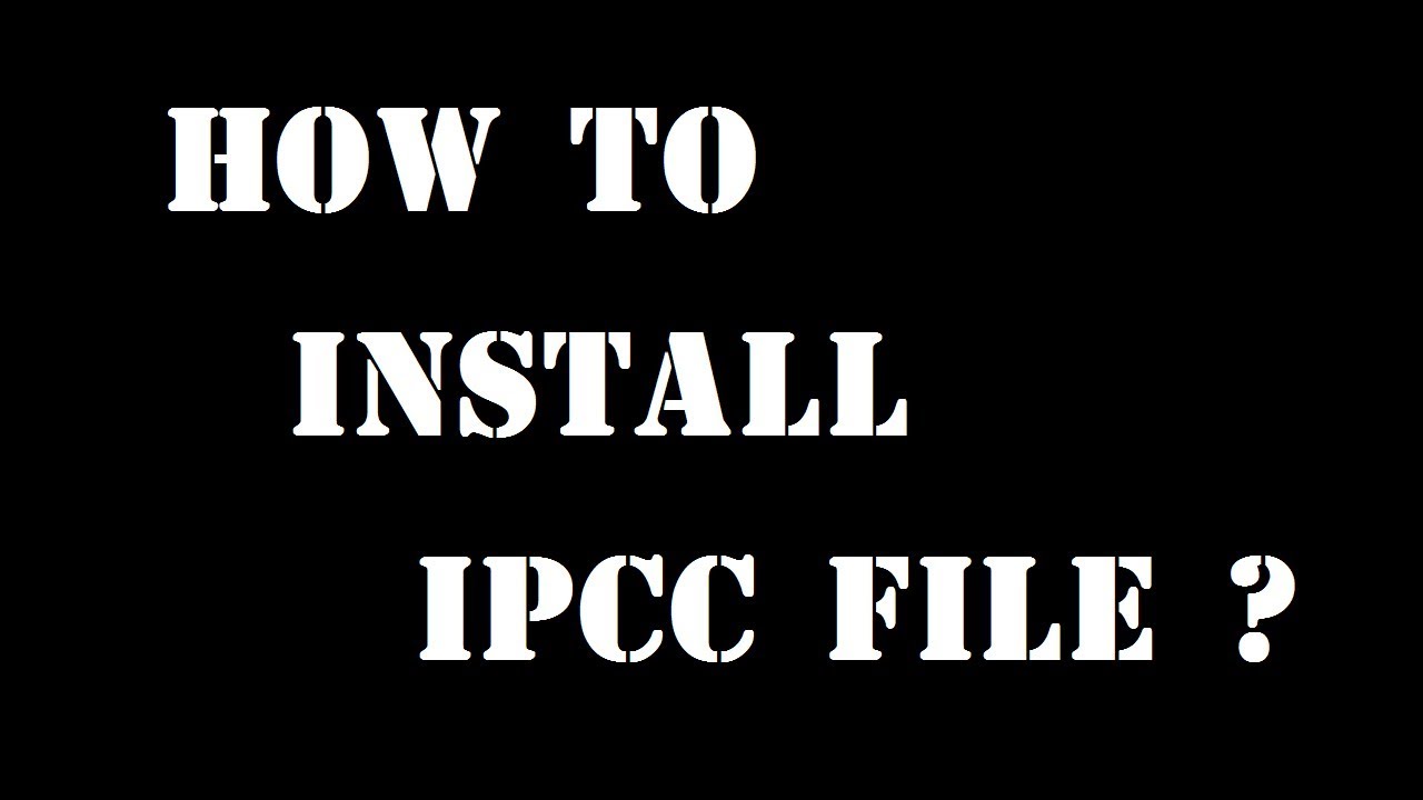 Hướng dẫn nạp file ipcc cho iPhone lock(How to Install ipcc file ...