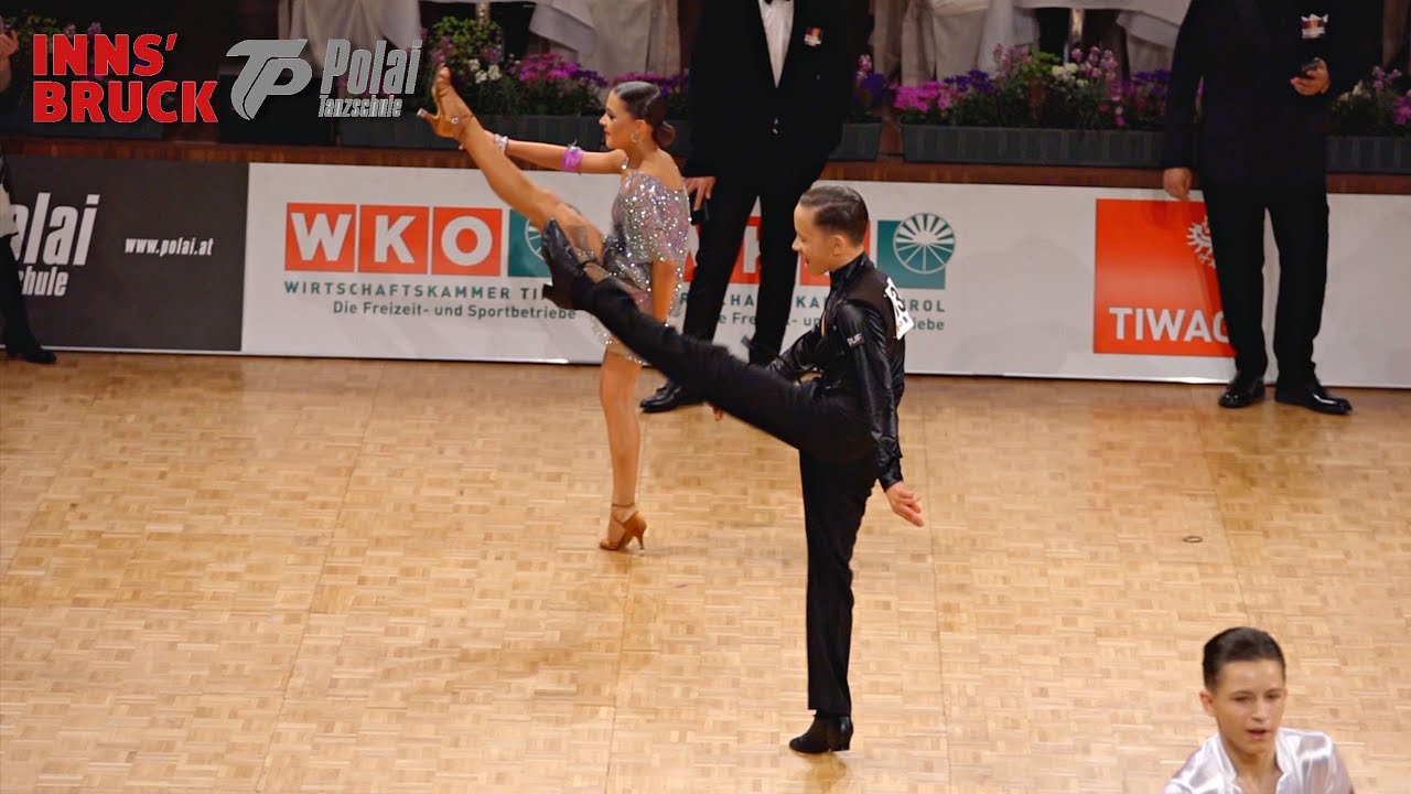 Gleb Tkachenko & Arina Portniahina - Jive | Junior 2 U15 Latin Dance | Innsbruck World Masters ...