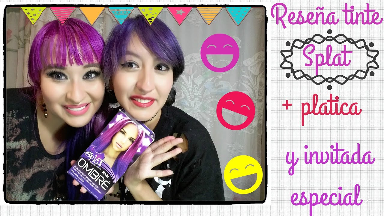 Reseña del tinte Splat + platica y invitada especial :D_Dye review ...