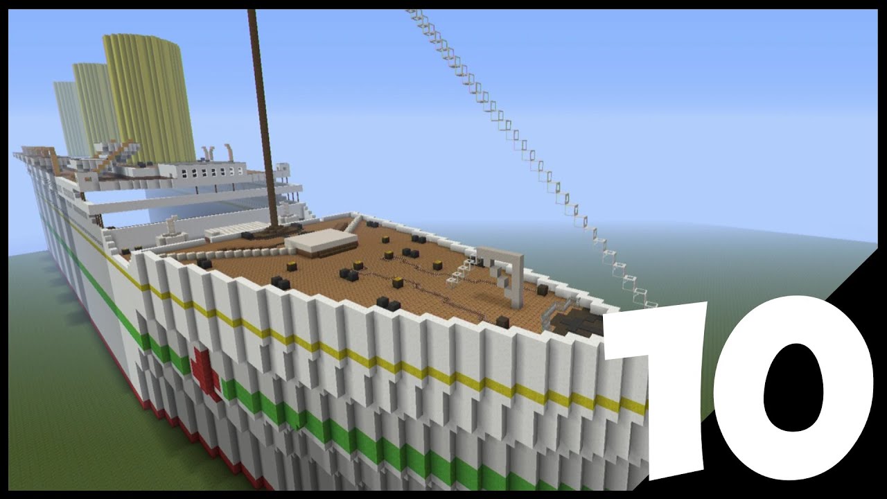 Minecraft Lets build- Britannic Ep.10 "FINISHING touches" - YouTube