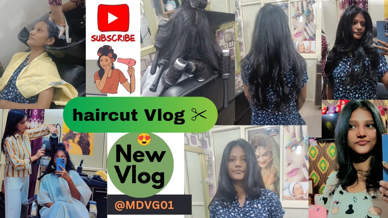 haircut Vlog After 5 Years💇‍♀️ || 💁🏻‍♀️New Look || - YouTube