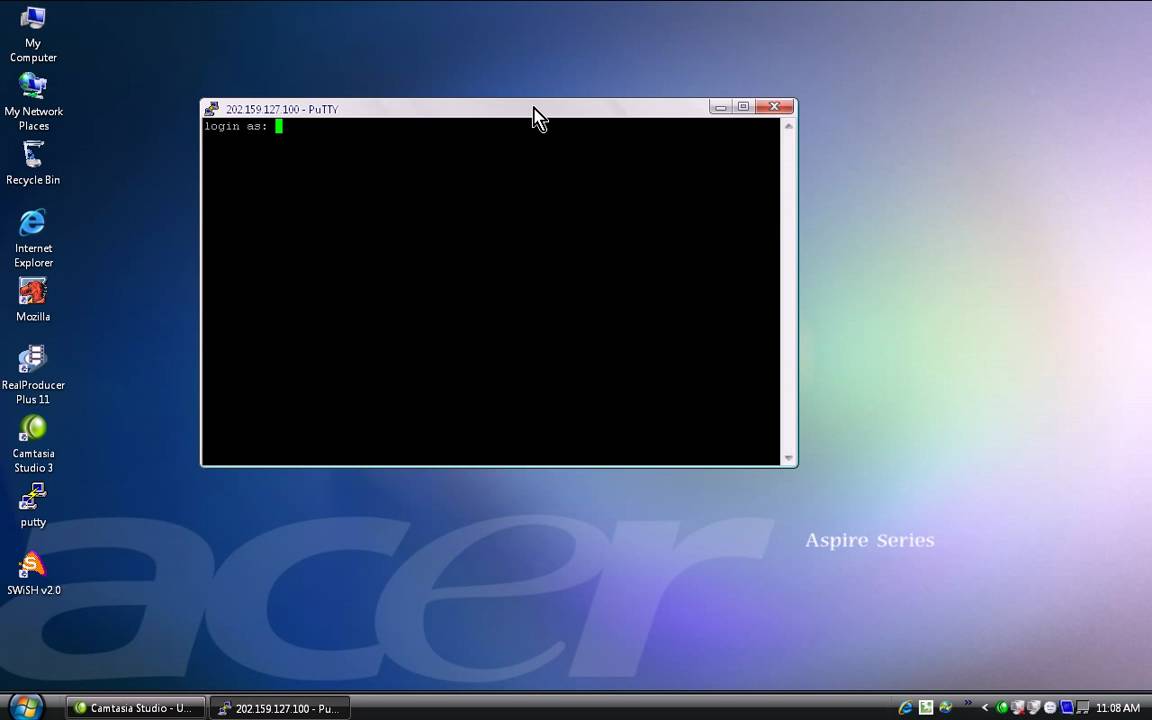 Cara Menggunakan Putty Remote Server - YouTube