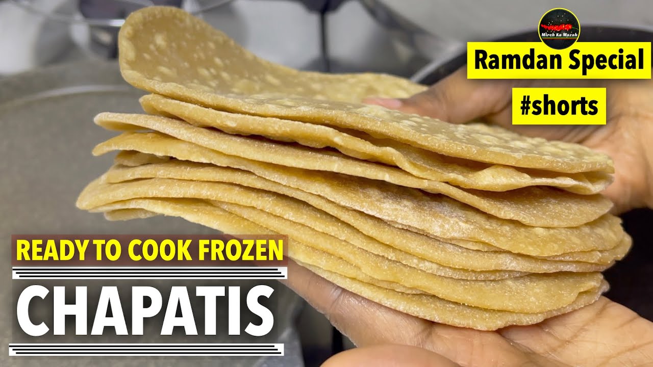 Ready to Cook Frozen Chapatis at home || Easy Make and Freeze Soft ...
