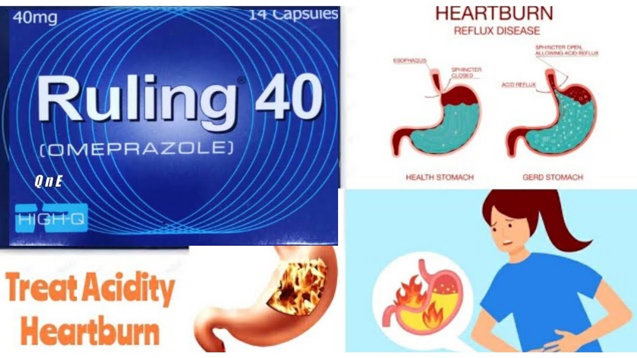 Ruling 40mg capsules uses in Urdu Hindi / Omeprazole - YouTube