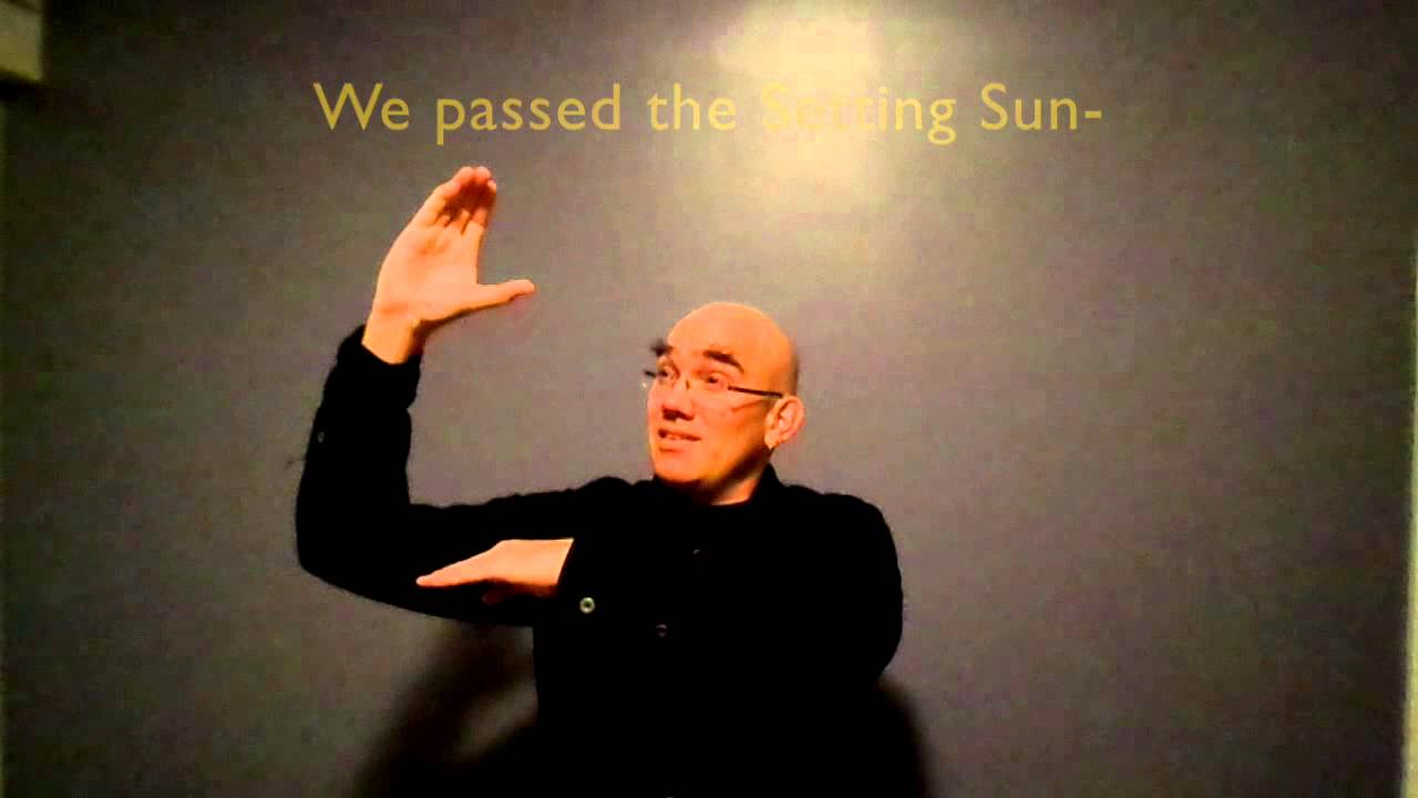 "Because I Could Not Stop for Death" by Emily Dickinson in ASL - YouTube