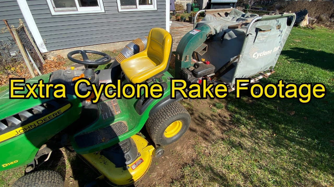 Cyclone Rake Extra Footage - YouTube