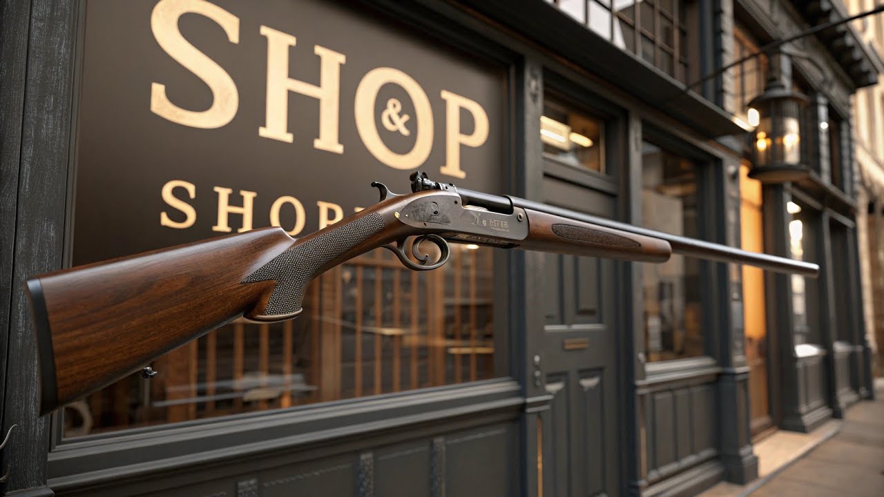 Side-by-Side Double Barrel Shotgun | Power, Precision & Classic Design ...