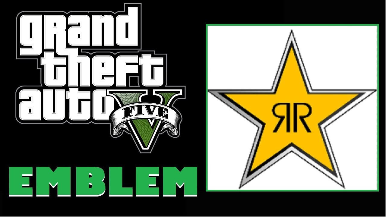 Grand Theft Auto 5 / GTA 5 / GTA V : Rockstar Energy Logo Emblem ...
