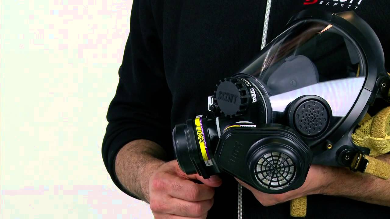 AV 3000 Facemask APR DOFFING - YouTube
