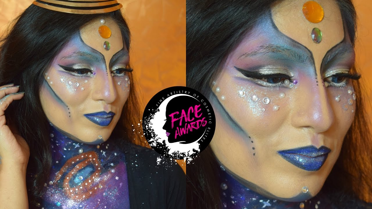 NYX FACE AWARDS INDIA 2017 Entry| Alien Princess Look| Poonam_BMM - YouTube