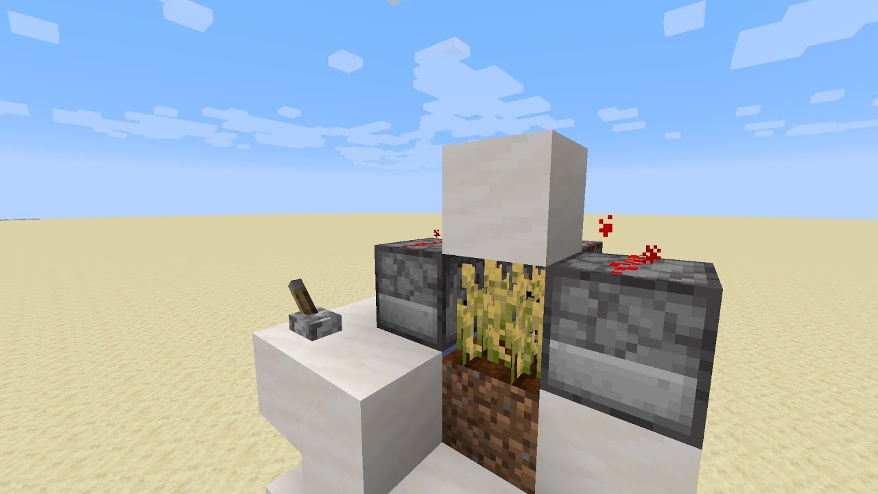 How to Make an AFK Wheat Farm | Minecraft Java Edition - YouTube