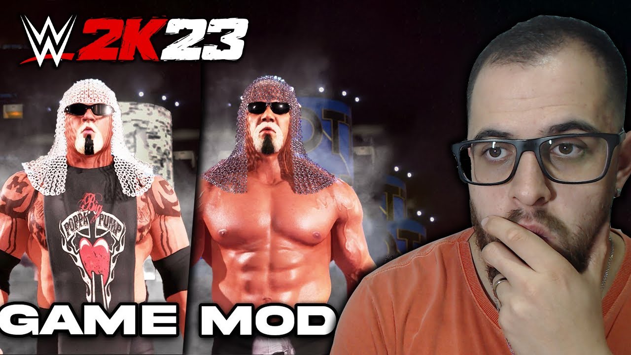 WWE 2K23 - ORGINAL VS MOD! Será que ta Melhor? - YouTube